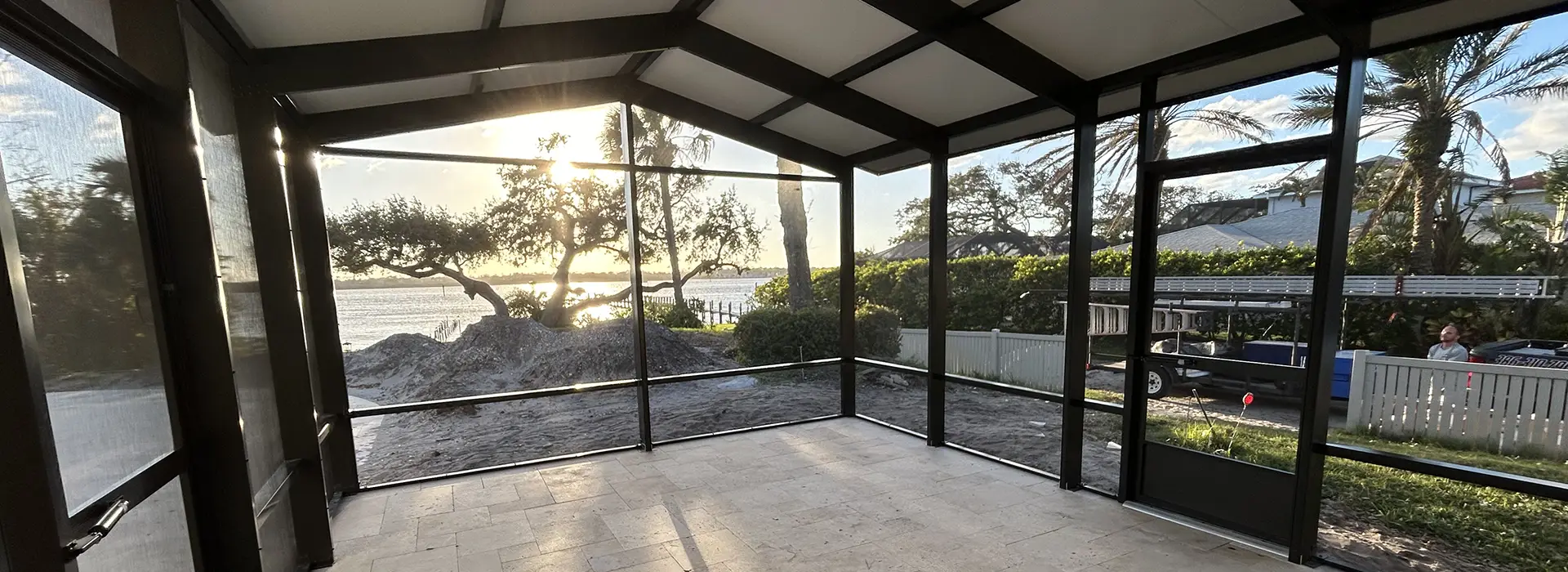 Screen Rooms - Ormond Beach, Daytona Beach, Palm Coast, Floriida